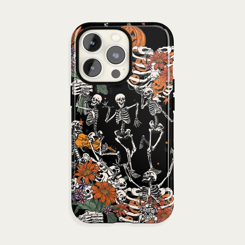 Skeleton iPhone Case - Etsy
