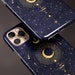 MOON iPhone Case 15 14 13 12 11 Pro Max Celestial, Night Starry iPhone ...