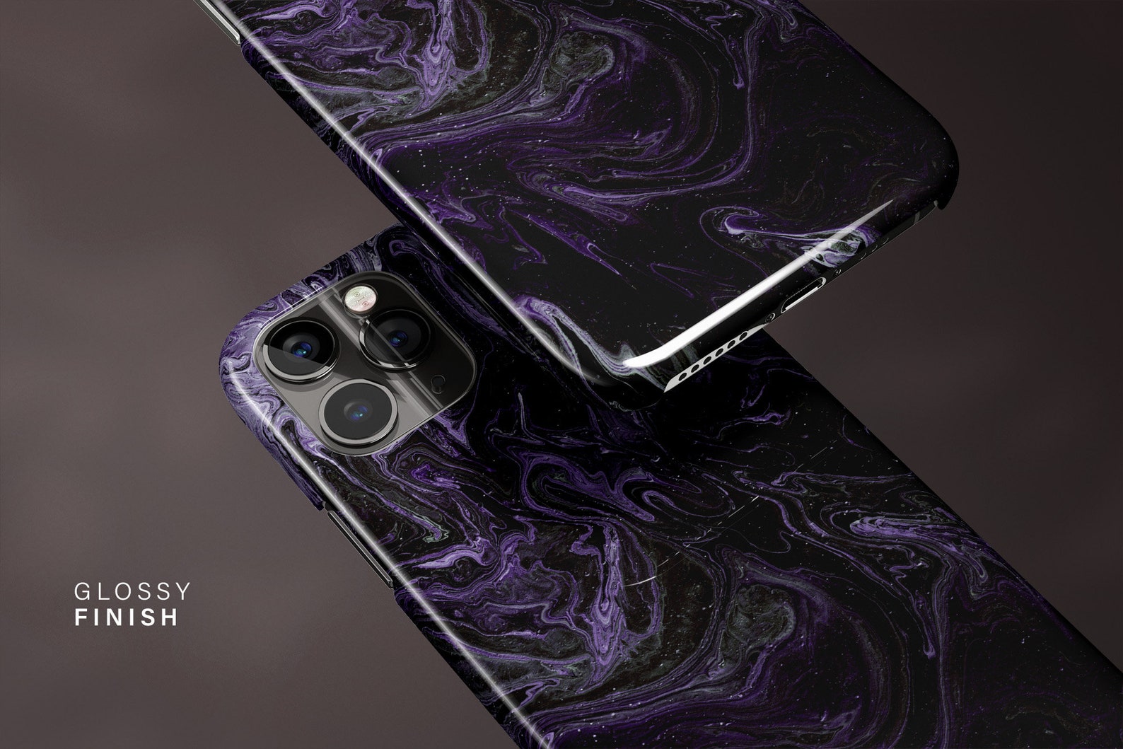 Black Purple Pink Marble iPhone 15 14 13 12 11 Pro Max, Abstract Liquid ...