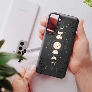 Moon Phases Celestial iPhone 14 13 12 11 Pro Max Case iPhone X XR XS ...