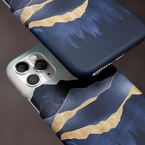 Mountain Art Abstract iPhone Case 14 13 12 11 Pro Max iPhone X Case XR XS Max Samsung Galaxy S23 ...
