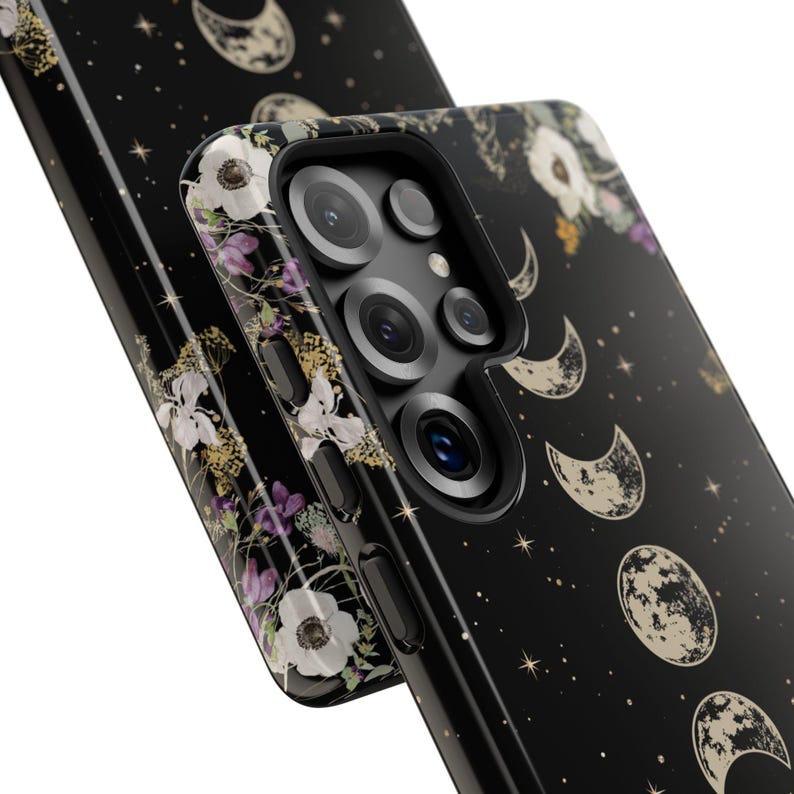 Moon Phase Phone Case S25 S24 S23 S22 S21 Plus Ultra, Galaxy S25 Ultra ...