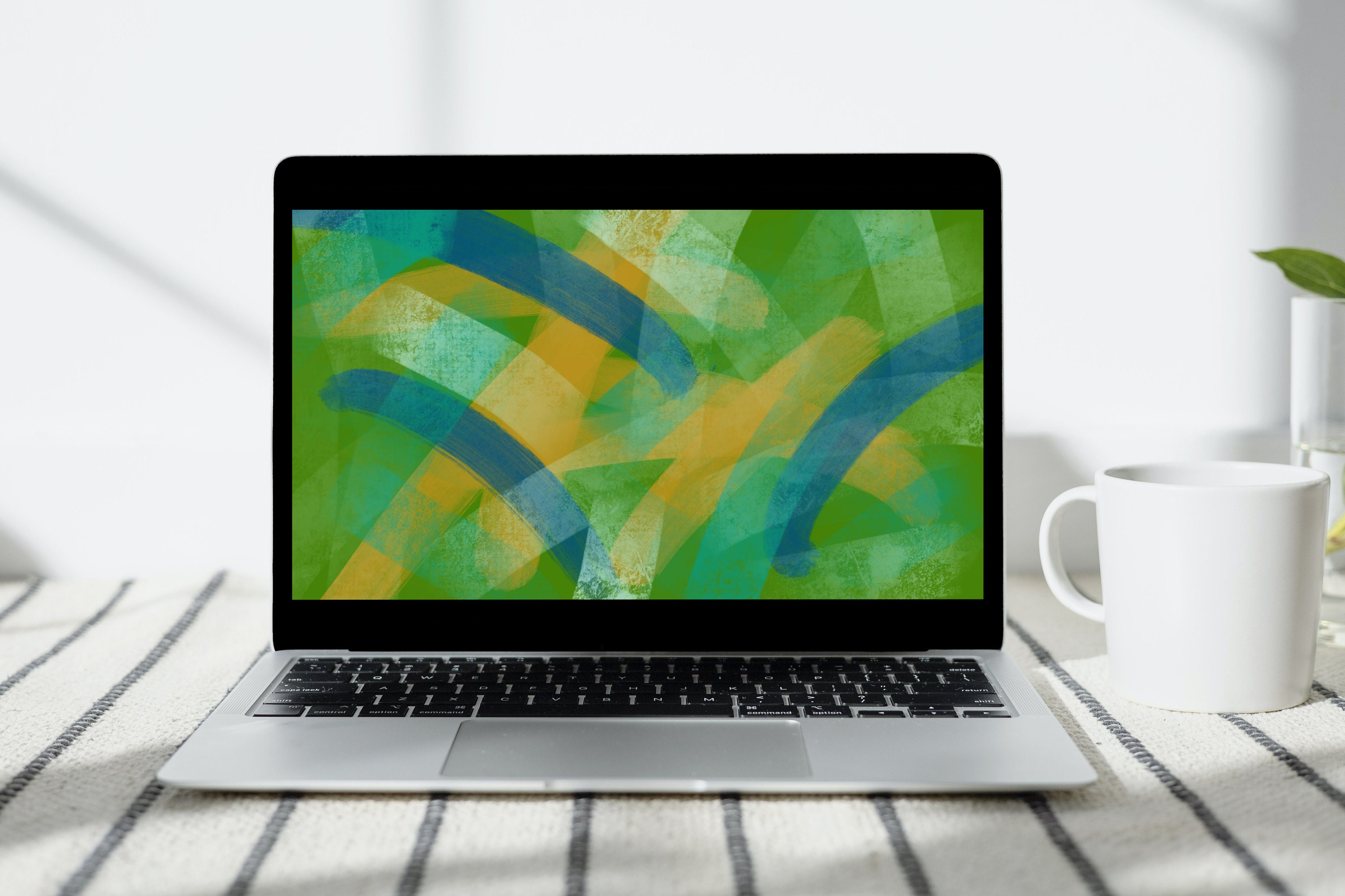Receive, Green, Abstract Desktop Wallpaper, Unique Desktop Background ...