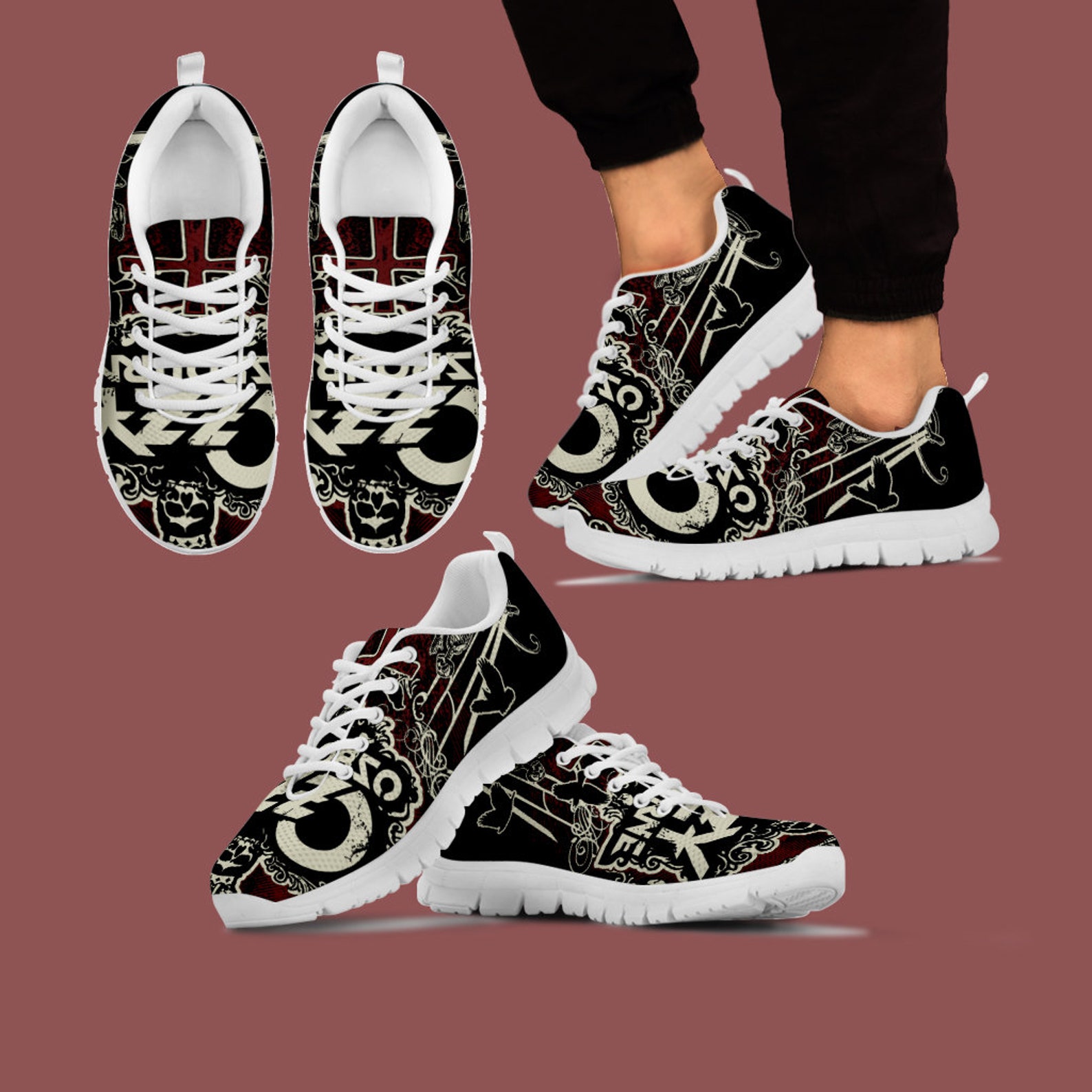 Ozzy Osbourne Custom Sneaker Ozzy Osbourne Canvas Shoes | Etsy