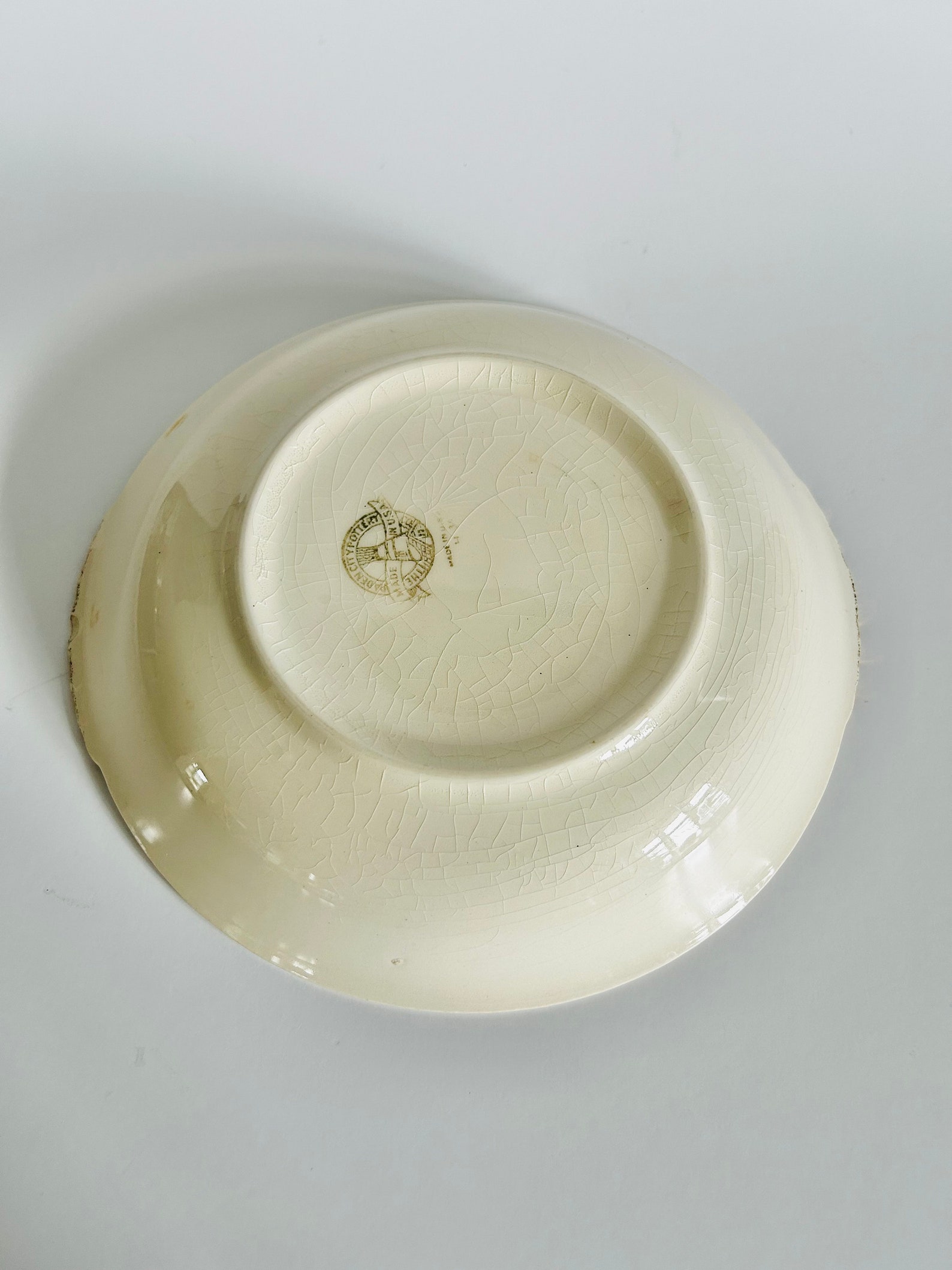 Vintage Paden City Pottery Shell Krest Bowl - Etsy