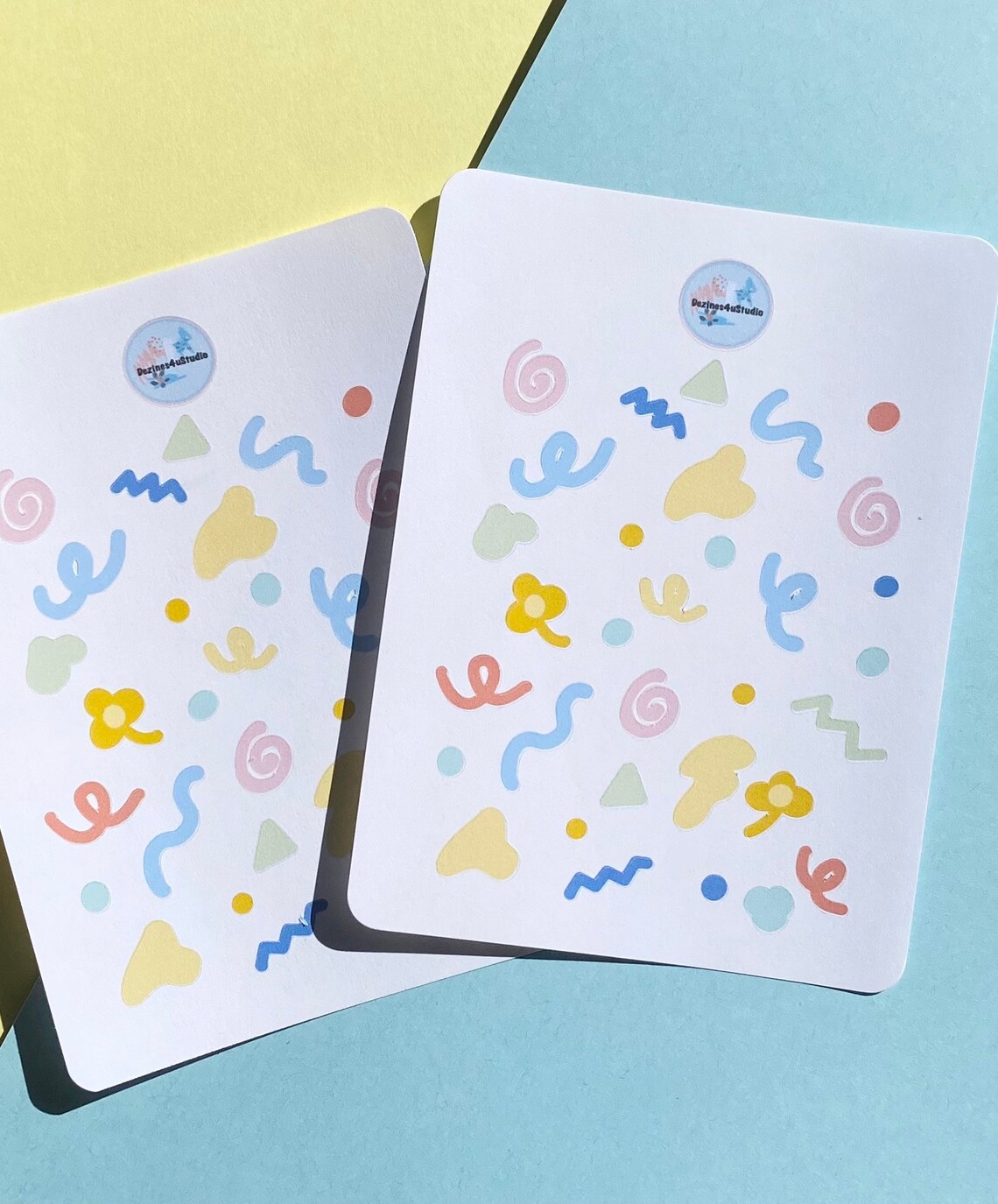 Shape Sticker Sheet Planner Notebook Photo Decoration | Etsy