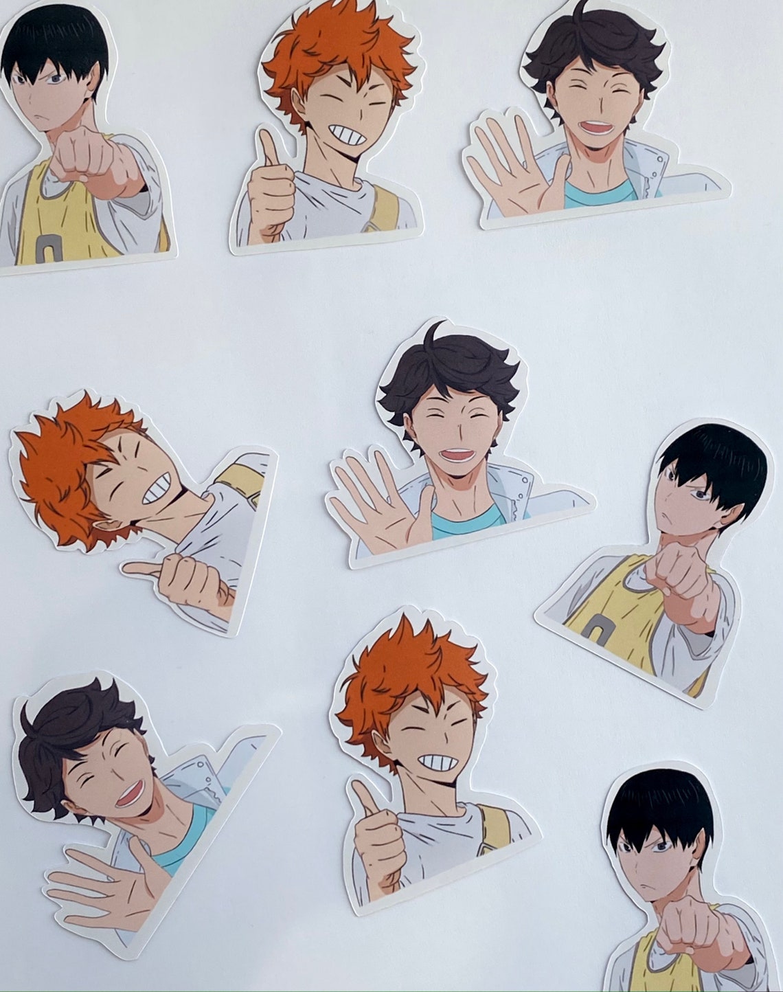 Haikyu Stickers Karasuno Stickers 3 Pack Anime Sticker - Etsy