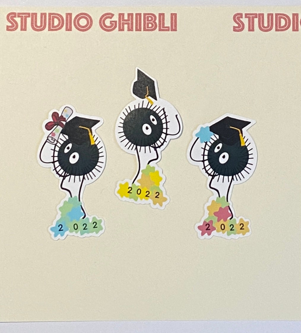Soot Sprite Sticker Studio Ghibli Graduation Planner - Etsy