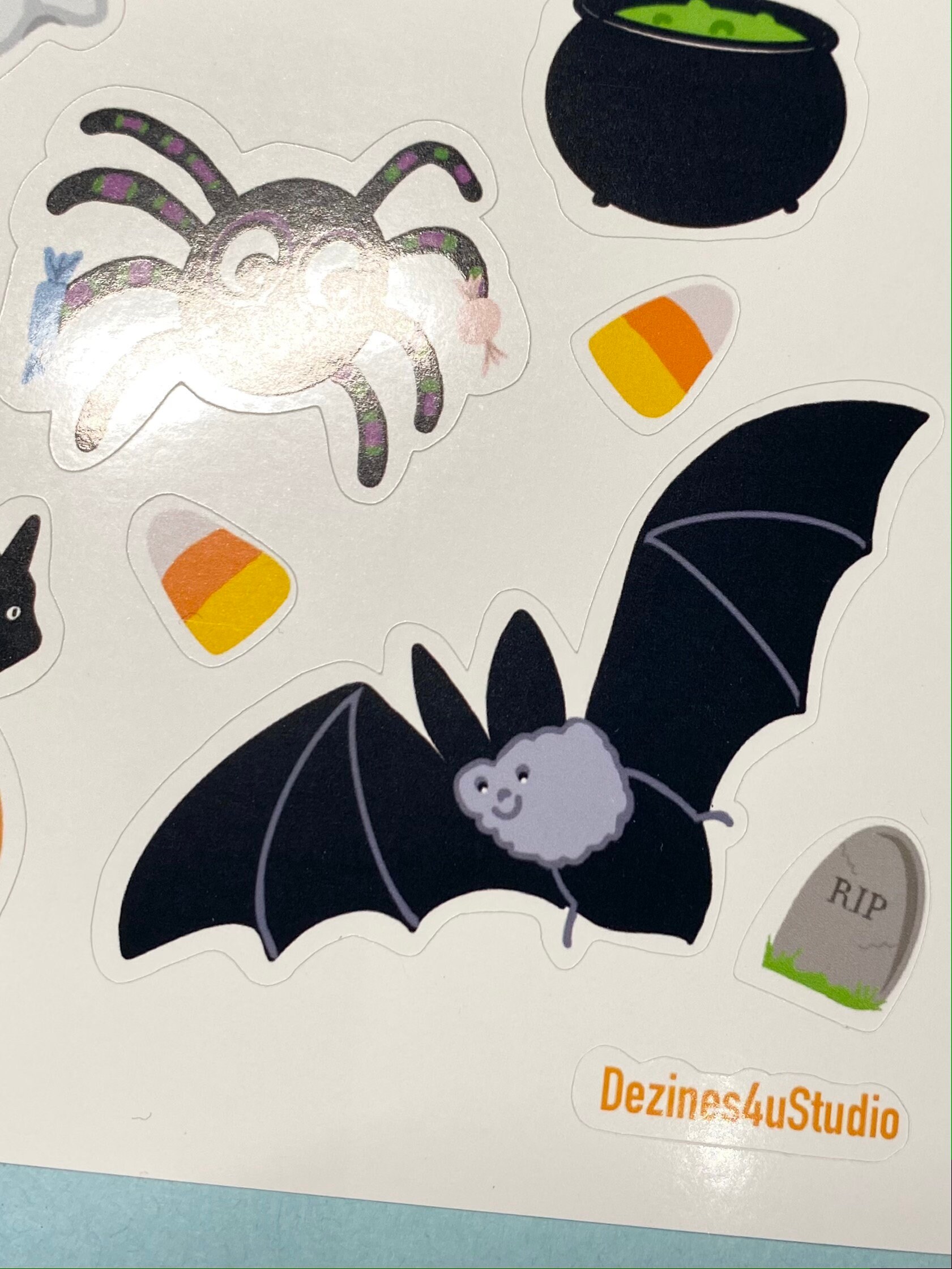 HALLOWEEN Stickers Fall October Holiday Stickers Planner - Etsy