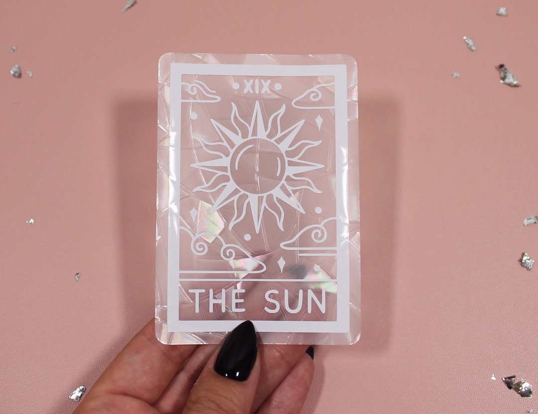 Suncatcher the Sun Tarot Card | Cute Sunny Tarot | Holographic Rainbow ...