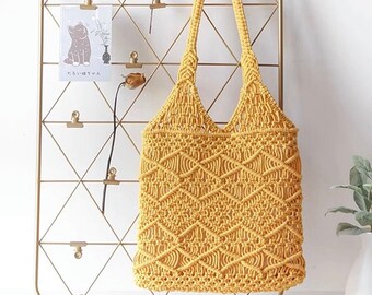 Macrame Bag Kit | Etsy