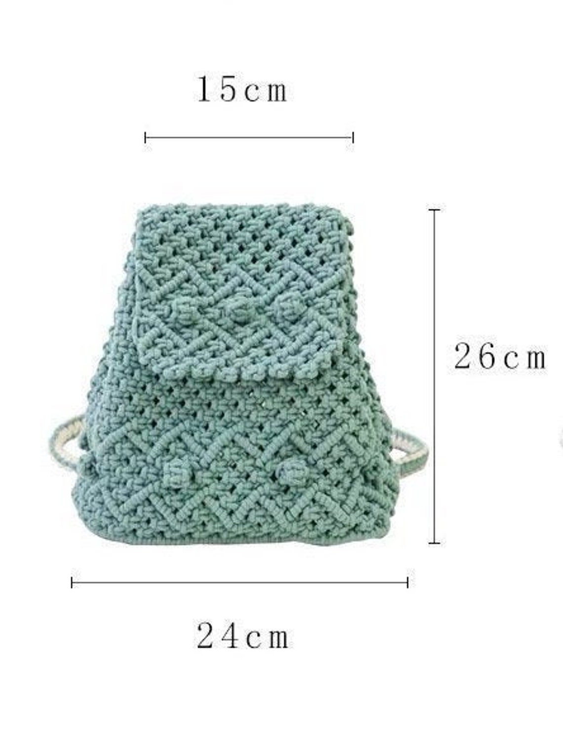 DIY Macrame Backpack Boho Macrame Backpack Kit Macrame Bag | Etsy