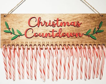 Christmas Candy Calendar - Etsy