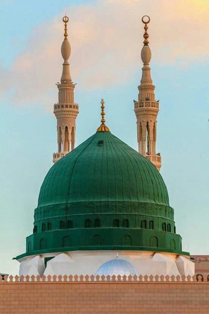 Original Prophet Muhammad Grave Cloth: Islamic Art, Hajj Umrah Gift - Etsy