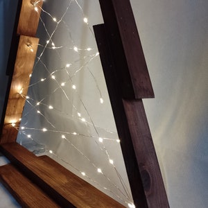 Wooden Shape Tree With Fairy Lights - Etsy