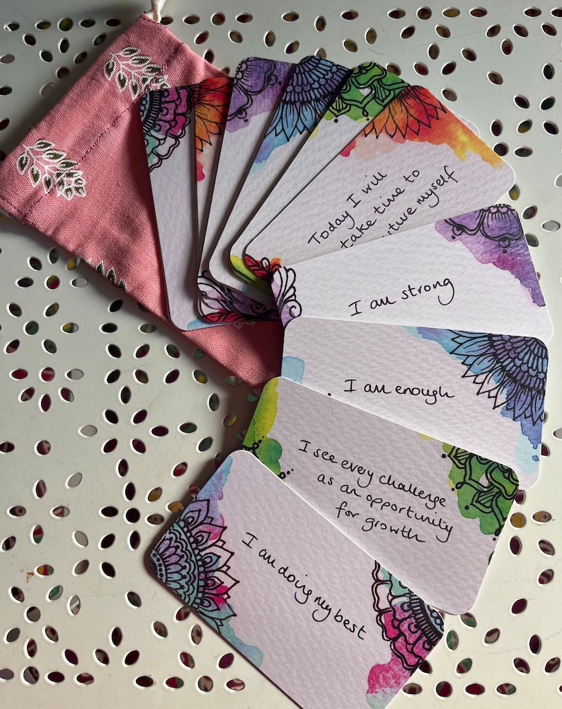 Positive Affirmation Cards- Pack of 20 - Etsy UK