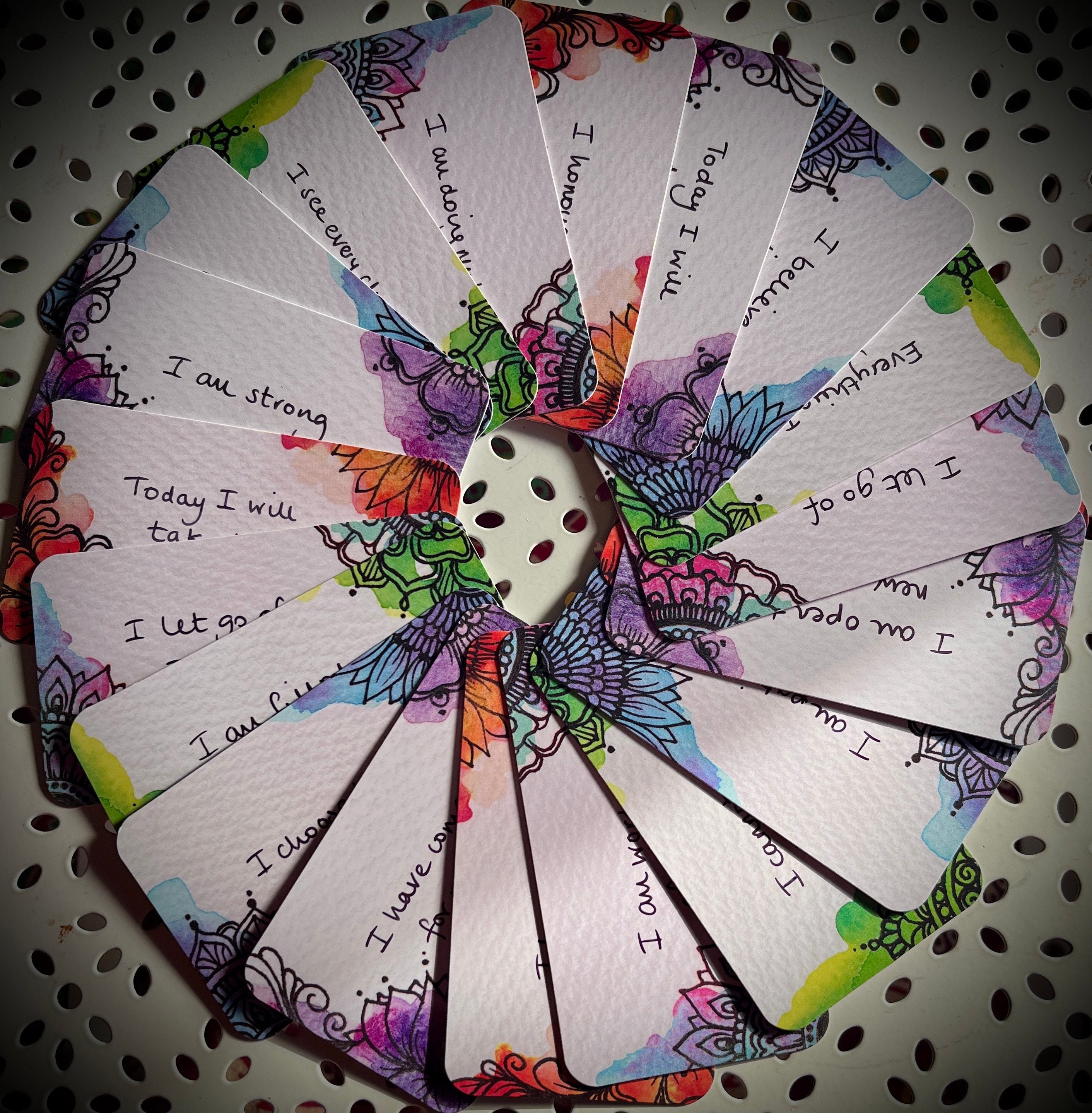 Positive Affirmation Cards Pack of 20 - Etsy