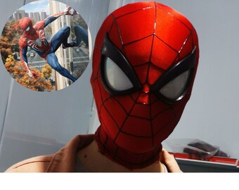 Spiderman Ps4 Mask - Etsy