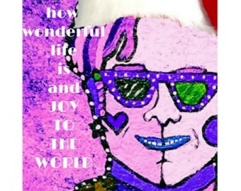 Rock and Roll Christmas Cards - Etsy