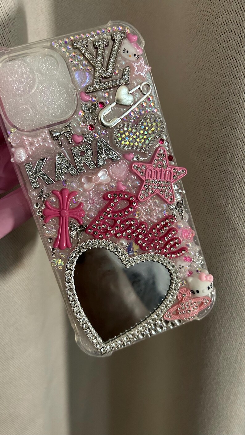 Custom Junk Phone Case/hello Kitty/sanrio/ Personalised Charm Phone ...