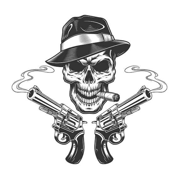 Smoking Guns Clipart