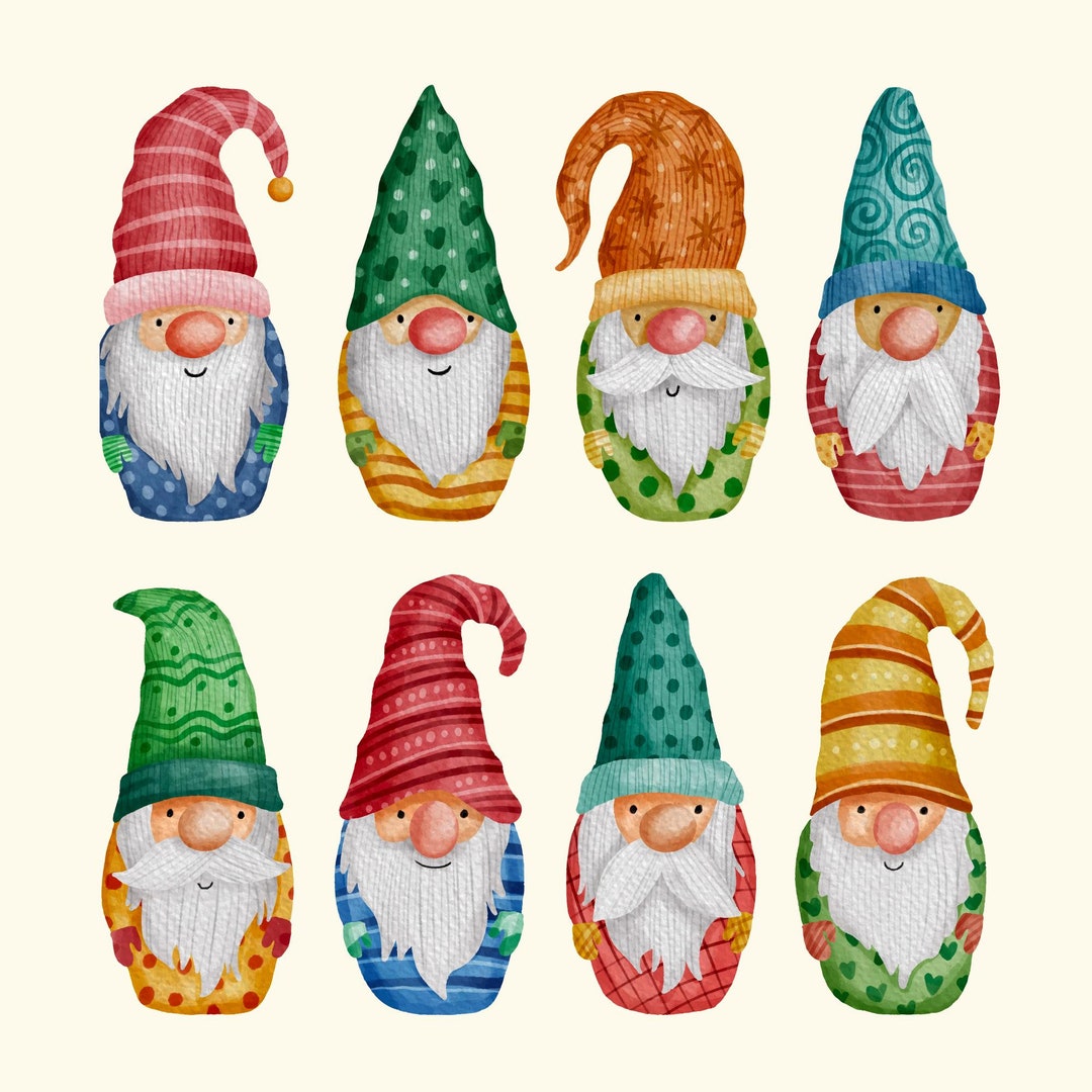 Gnome SVG Bundle, Christmas Gnome SVG Files, Gnome Fabric, Gnome ...