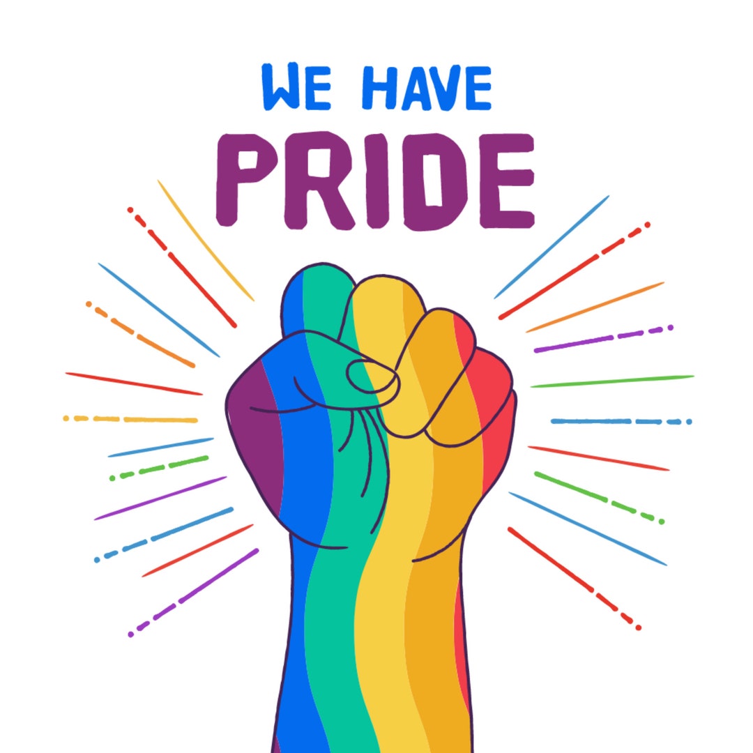 Lgtbqiap Pride Day Svg Lgbt Lesbian Gay Bi Trans We Have Pride Illustration Clipart Silhouette