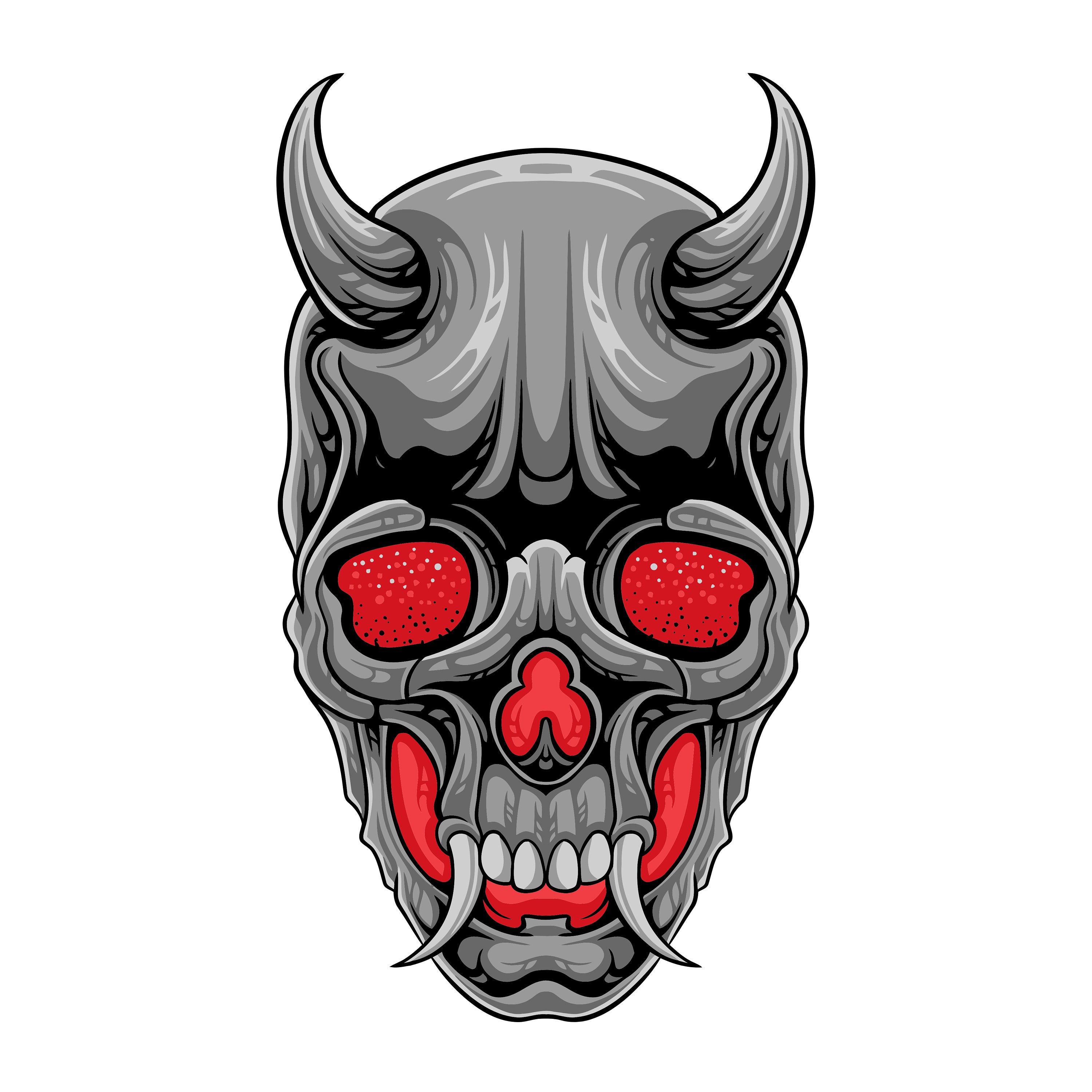Devil Skull Logo