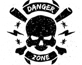 Danger Zone Logo Png - Etsy