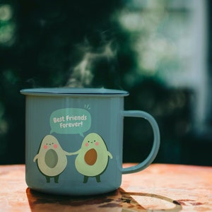 Hand Drawn BFF Avocado Illustration SVG Couple Love Valentines Day ...