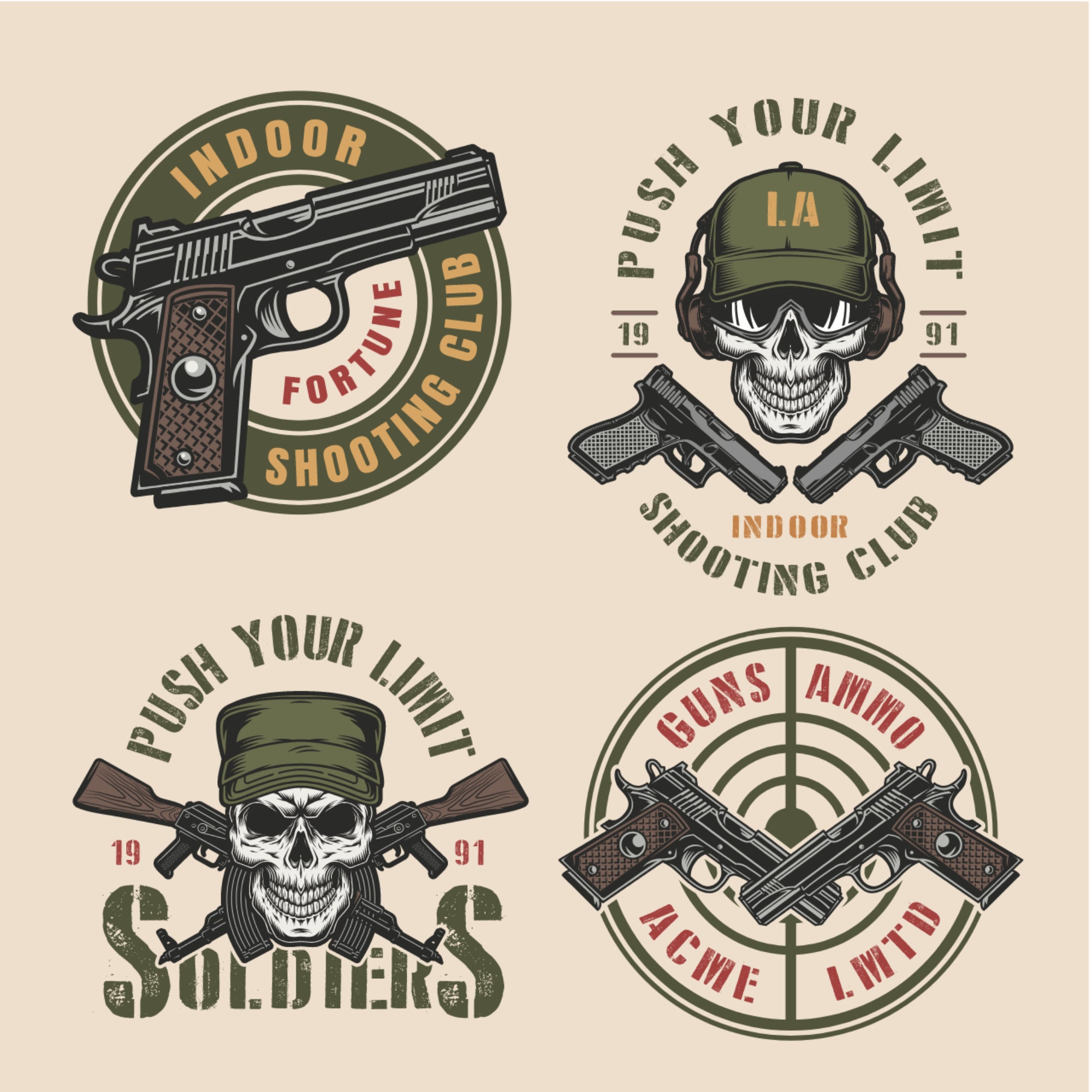 Army Shooting Badge - Etsy