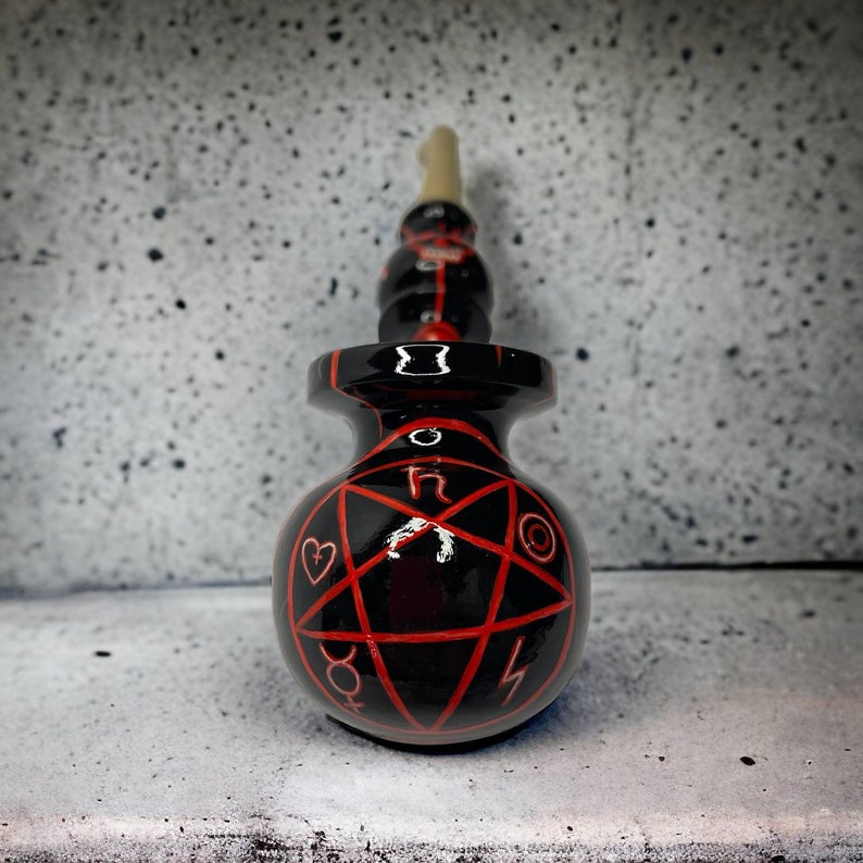 Tobacco Wooden Pipe. Wooden Smoking Pipe. Gothic Pipe. Peace Pipe ...