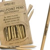 Recycled Kraft Paper Pens: Eco-friendly, Plastic-free Ballpoint Set - Etsy