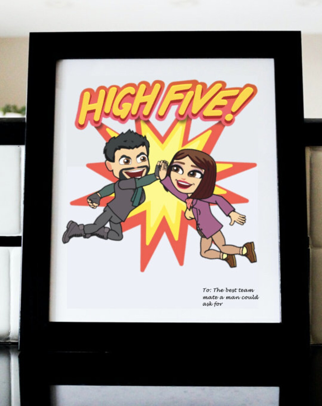 Personalized Glass Painting - Cute Bitmoji - Mother's Day Gift ...