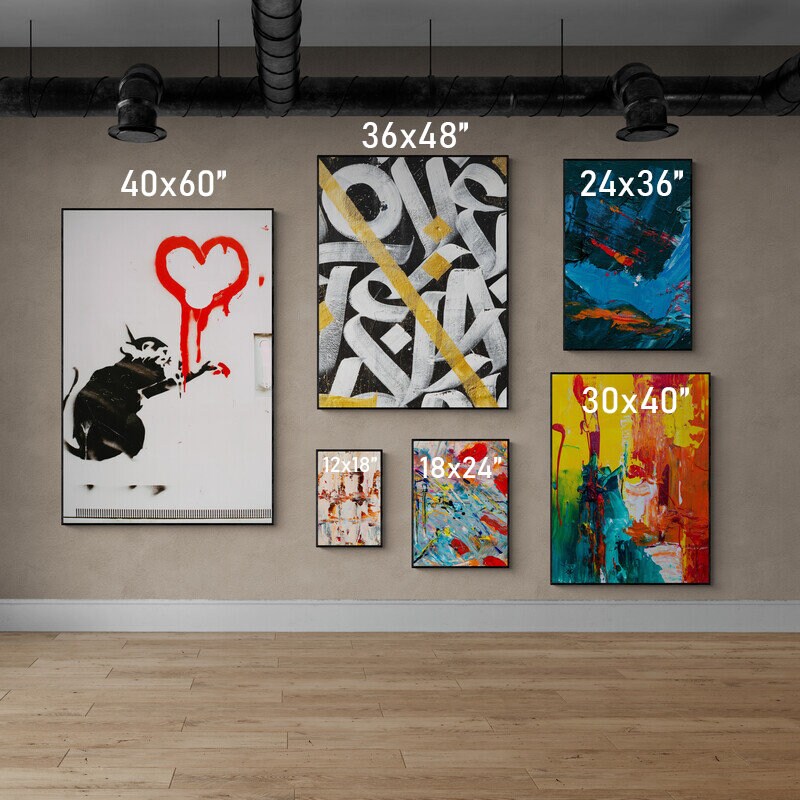 Supercar Art Wall Decor Sports Car Canvas Art Supercar Wall Art ...