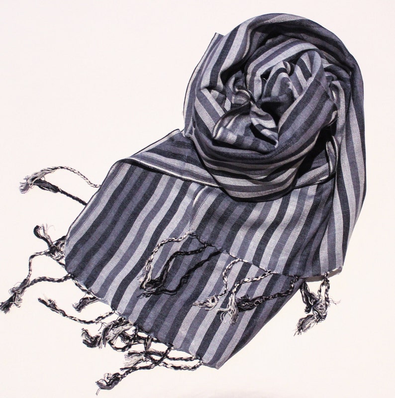 Egyptian Artisans Colorful Cotton Scarves - Etsy