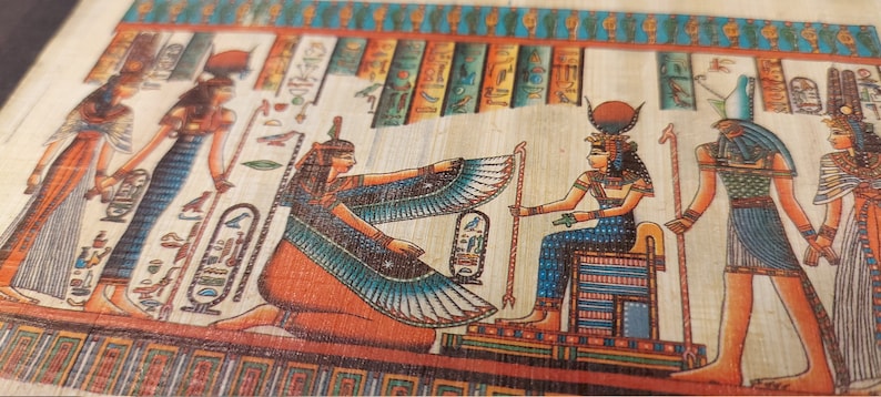 Egyptian Artisans - Papyrus Drawings - Etsy