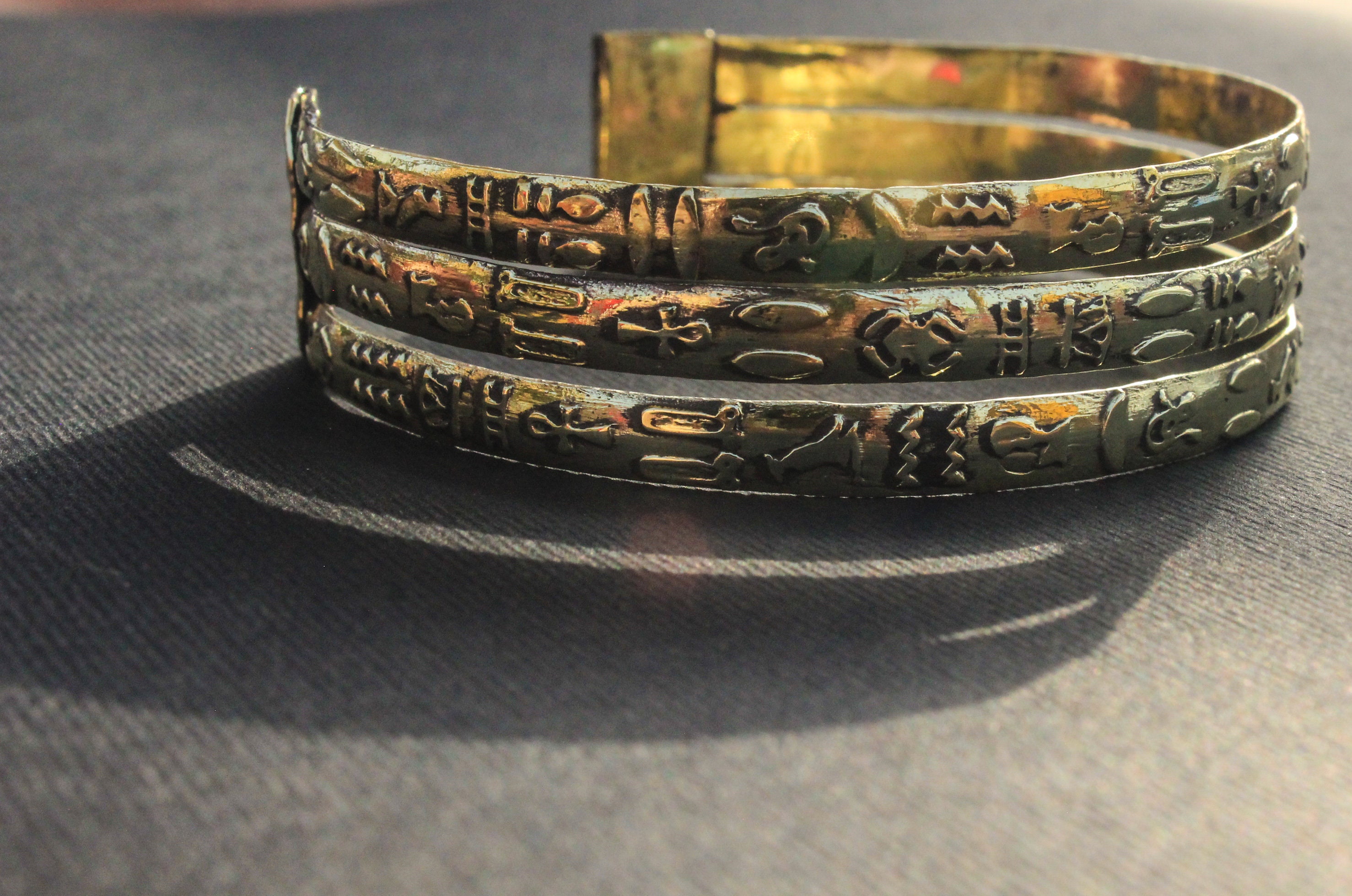 Egyptian Artisans Jewellery - Ancient Egyptian Cuff Bracelets - Etsy