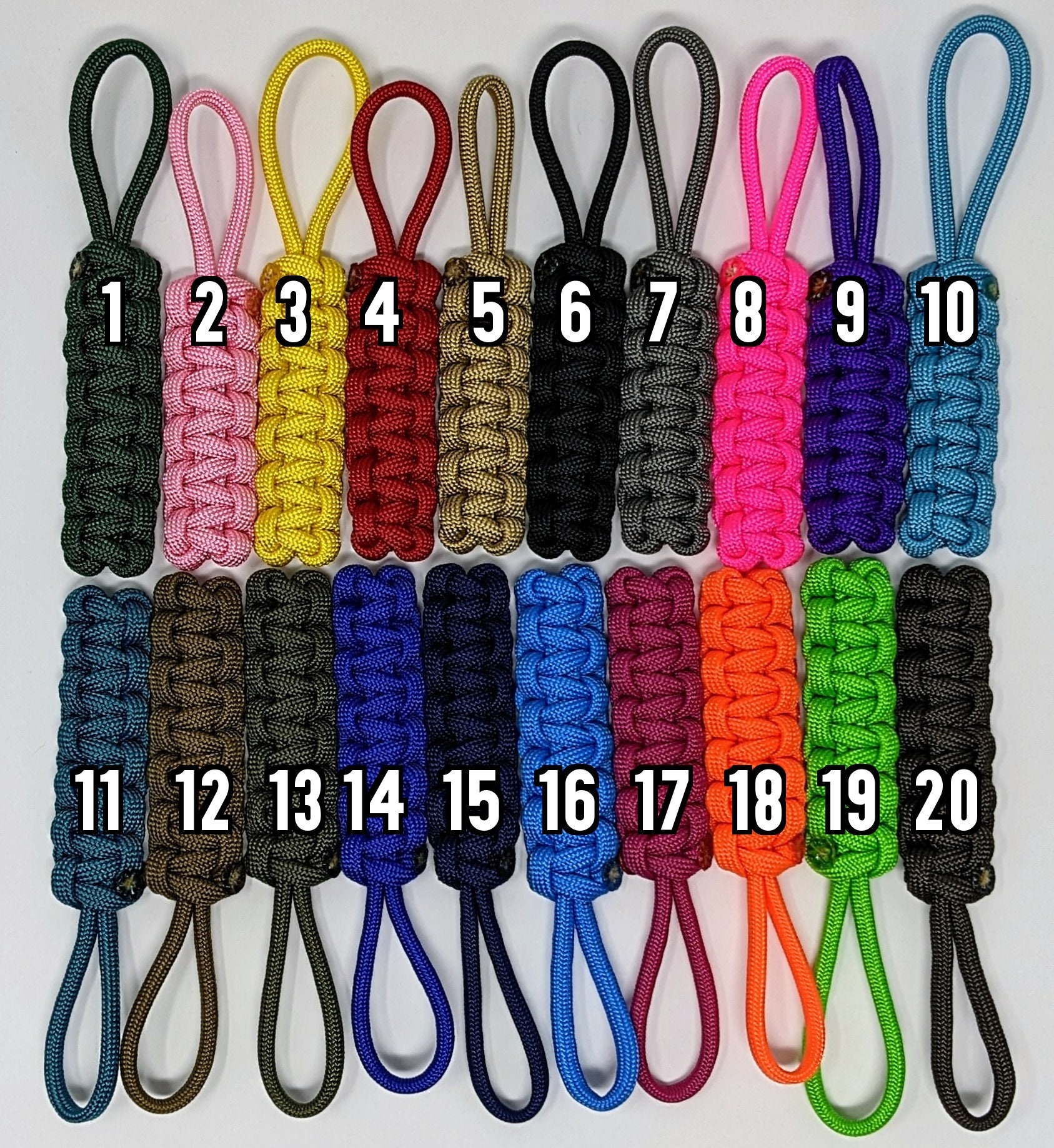 The Rattler - Custom Monkeys Fist Paracord Keychain With 1 Inch Steel ...