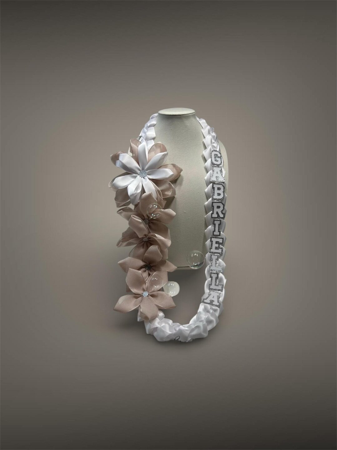 Handmade Satin Lei With Flowers – Graduation & Special Events - Etsy