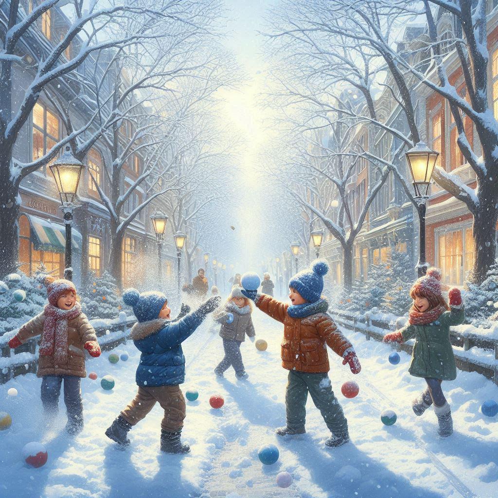 Christmas Greeting Cards for Kids 5x7 Handmade set of 4 - Etsy