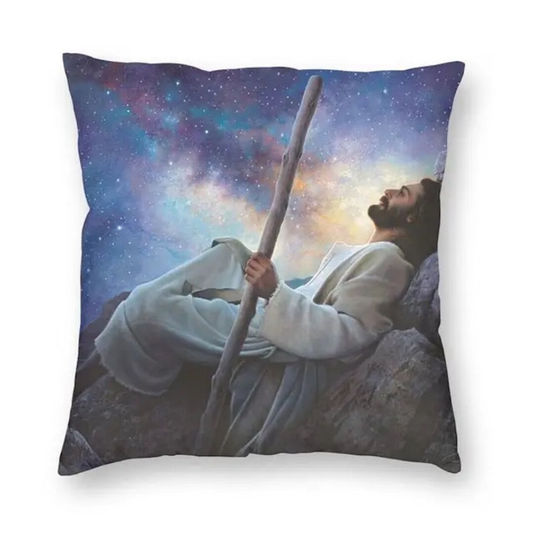 Religious Jesus Christ Pillow Cover Christian Cushion Cover Faith Bible ...