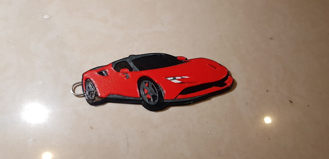 Ferrari SF90 Stradale 2019 Keychain Keyring 3D Printed Gift for Him - Etsy