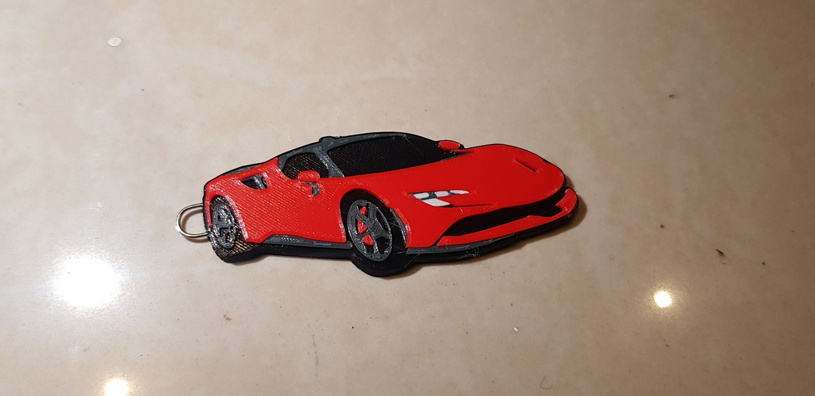 Ferrari SF90 Stradale 2019 Keychain Keyring 3D Printed Gift for Him - Etsy