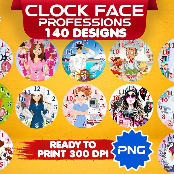 Clock Faces - Etsy