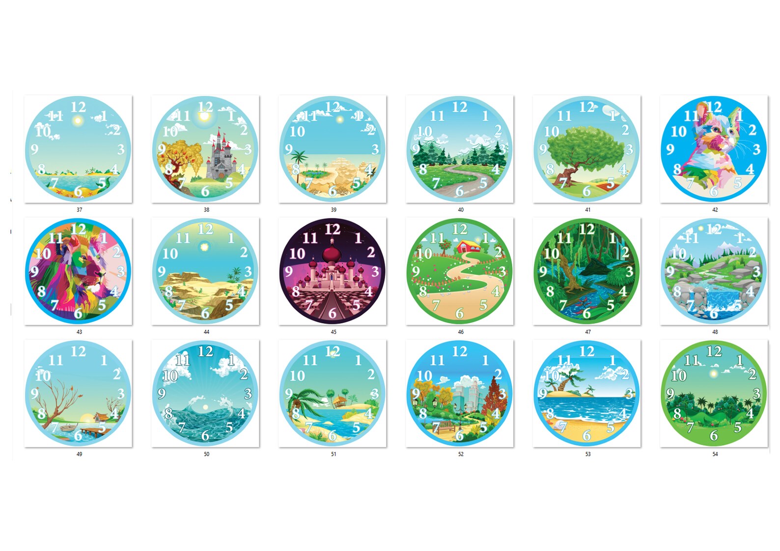 100 Clock Face Big Png part 3 File, Clock Face Template Vector ...