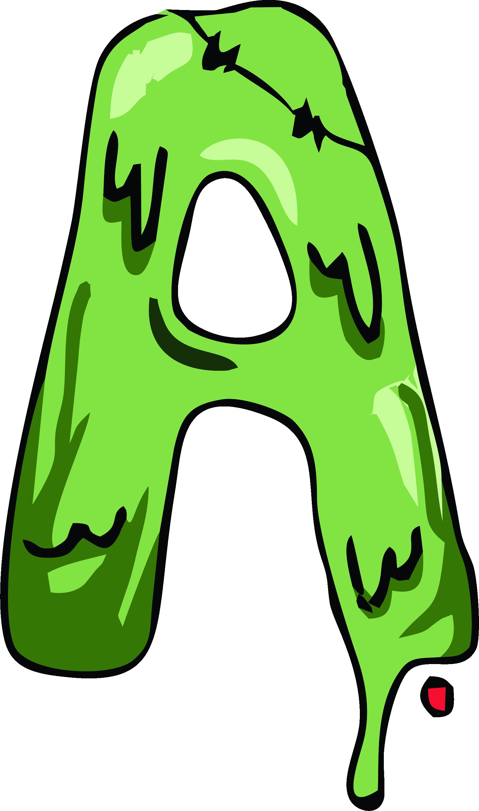 Zombie Alphabet Digital PNG 300 Dpİ A-Z - Etsy