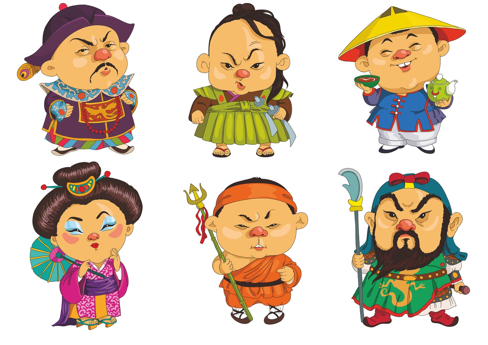 60 Funny Little People Vector SVG PNG JPG Pdf Cdr Digital Download ...