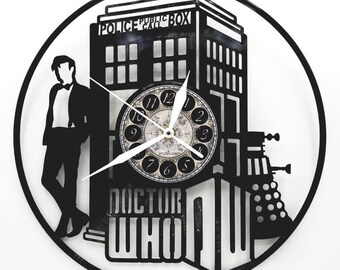 Doctor Who Clock - Etsy