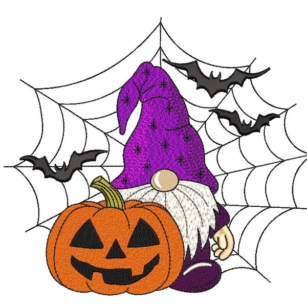 Halloween Gnome Svg - Etsy